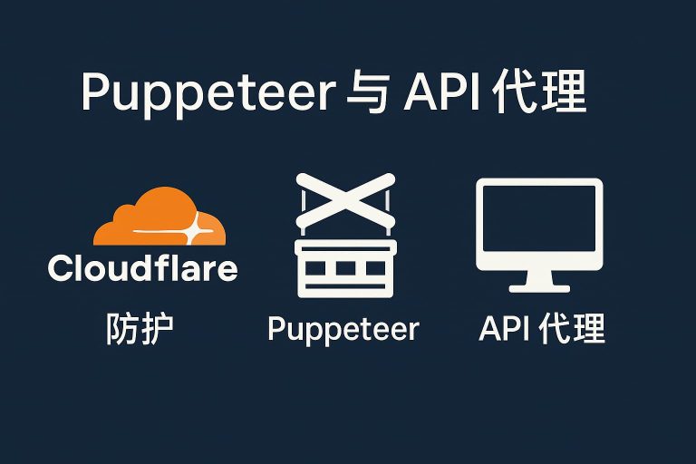 Puppeteer绕过Cloudflare与穿云API代理方案对比 - 穿云API