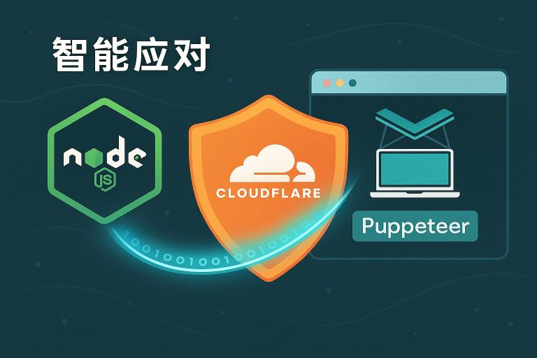 使用Node.js与Puppeteer应对Cloudflare爬虫回源与反爬挑战的实用技巧 - 穿云API